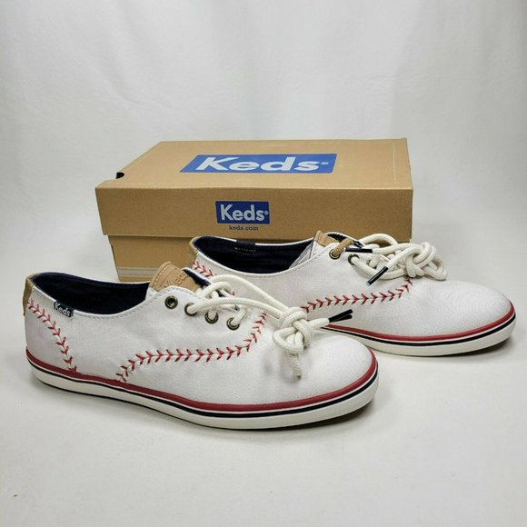 Keds | Shoes | Keds Champion Pennant Womens Us 6m New White Lace Up ...